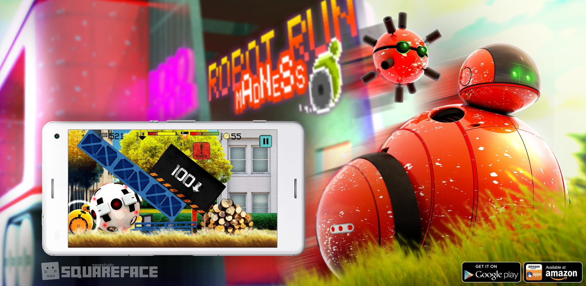 Robot Run Madness - Indie Game Launchpad