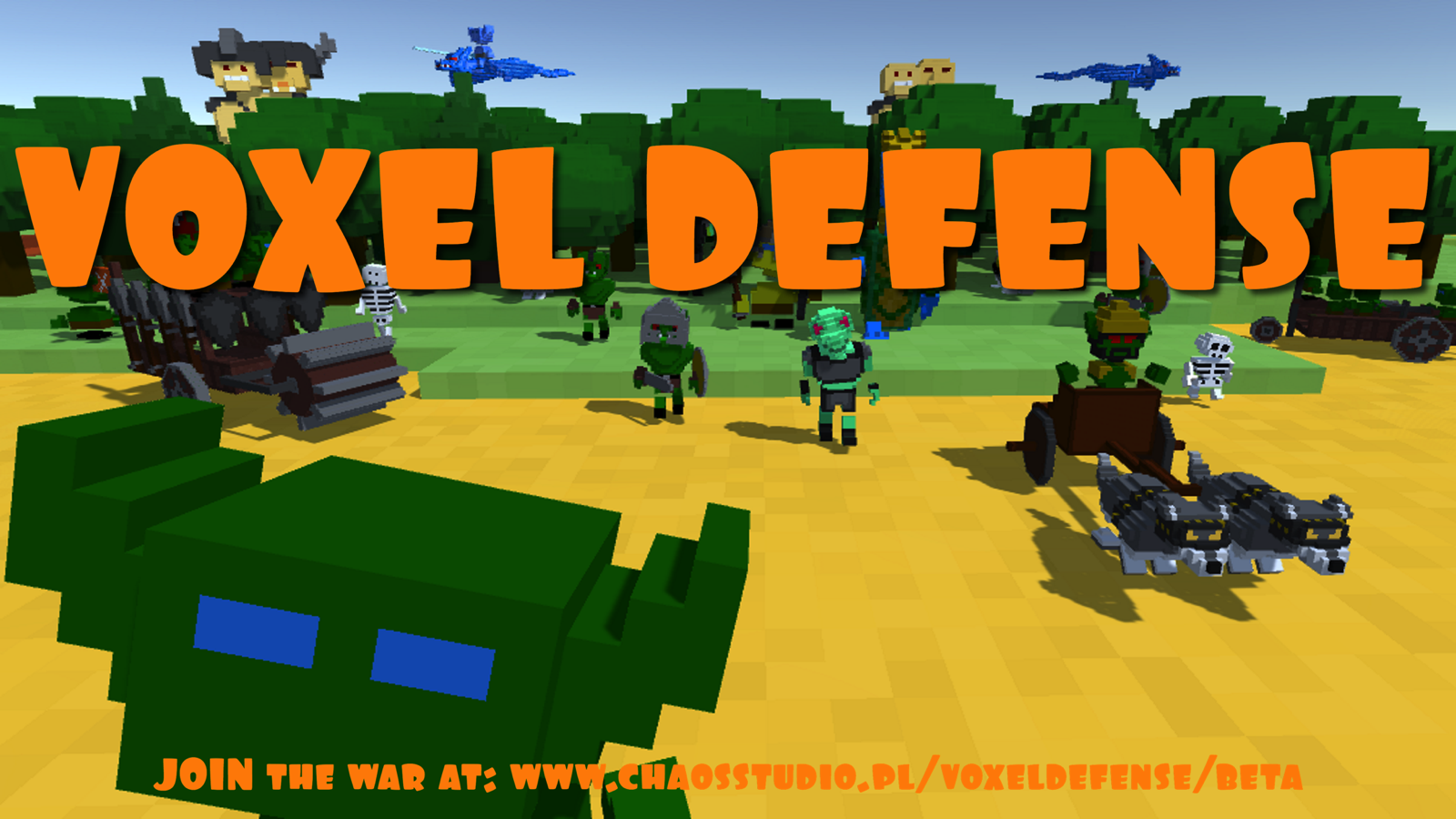 Voxel Defense - Indie Game Launchpad