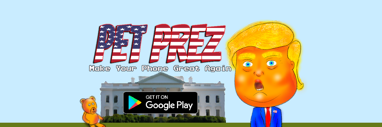 Donald Trump Pet Prez - Virtual Pet President - Indie Game Launchpad