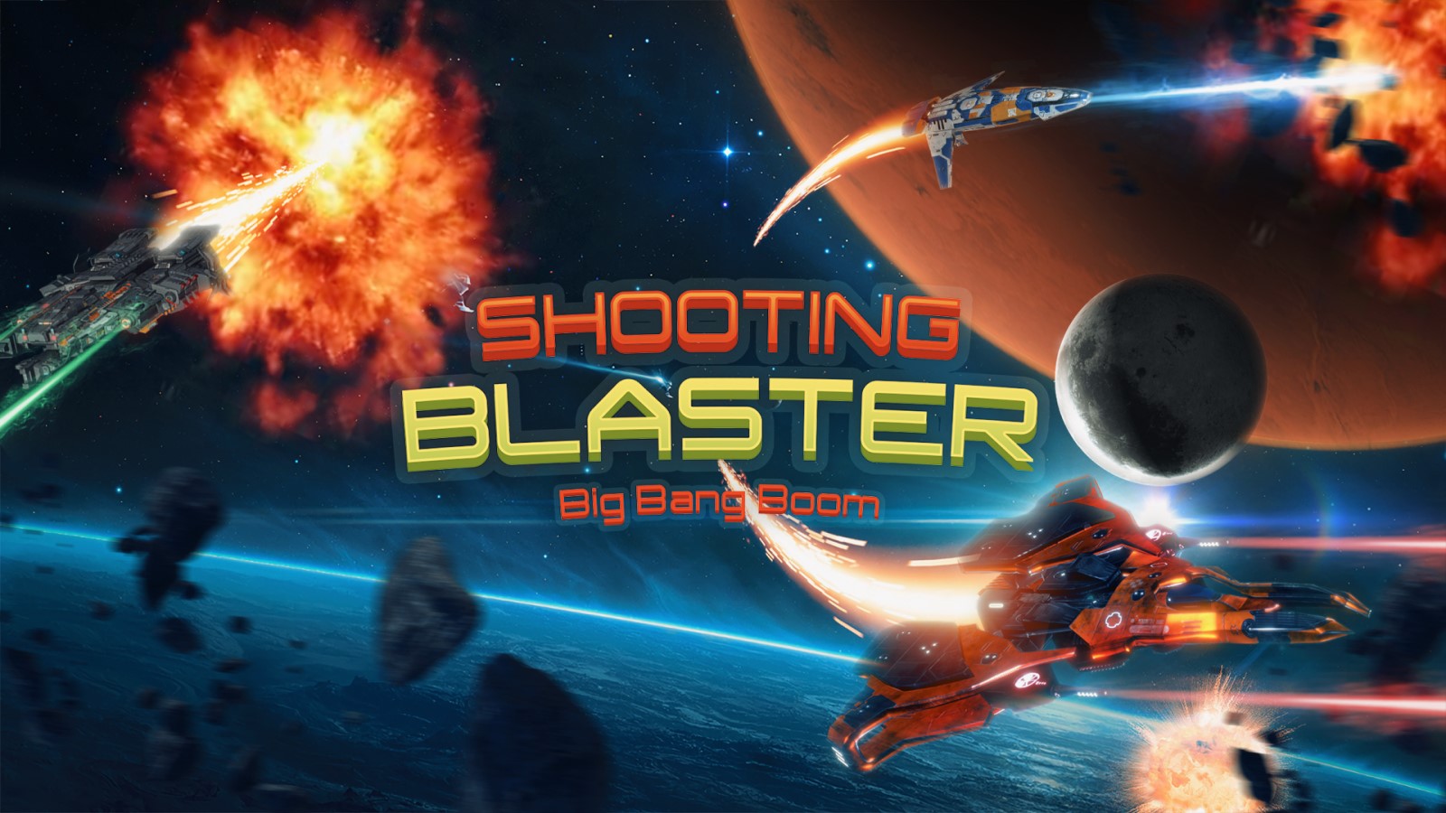 Shooting Blaster Big Bang Boom - Indie Game Launchpad