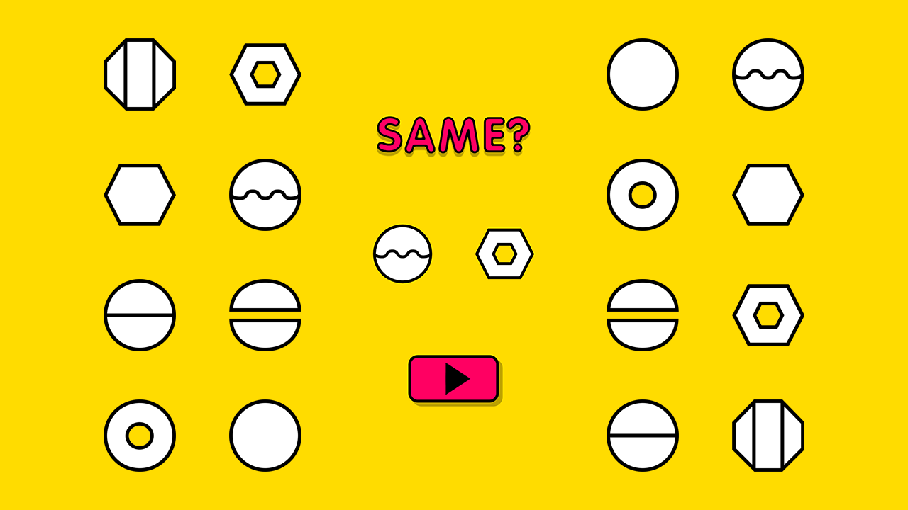 Same? - Arcade Matching Game - Indie Game Launchpad