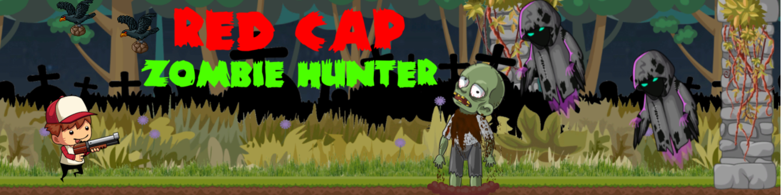Red Cap Zombie Hunter - Indie Game Launchpad